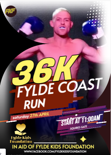 Kierons 36k Fylde Coast Run | Fylde KidsFoundation