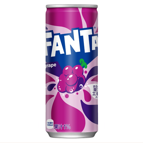Fanta - Grape Can 30 x 250 ml | TRADE FOODS US STORE