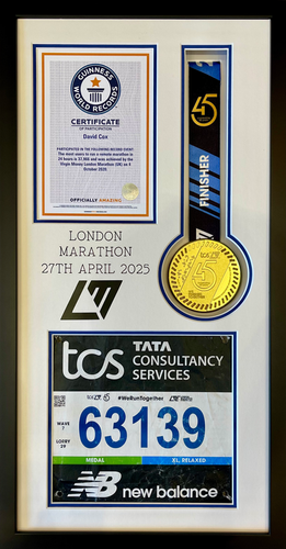 60x30cm Marathon Frame | Framed.