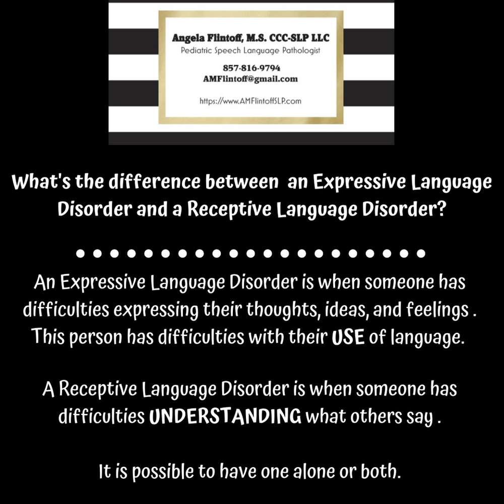 What's the difference between an Expressive and Receptive Language ...
