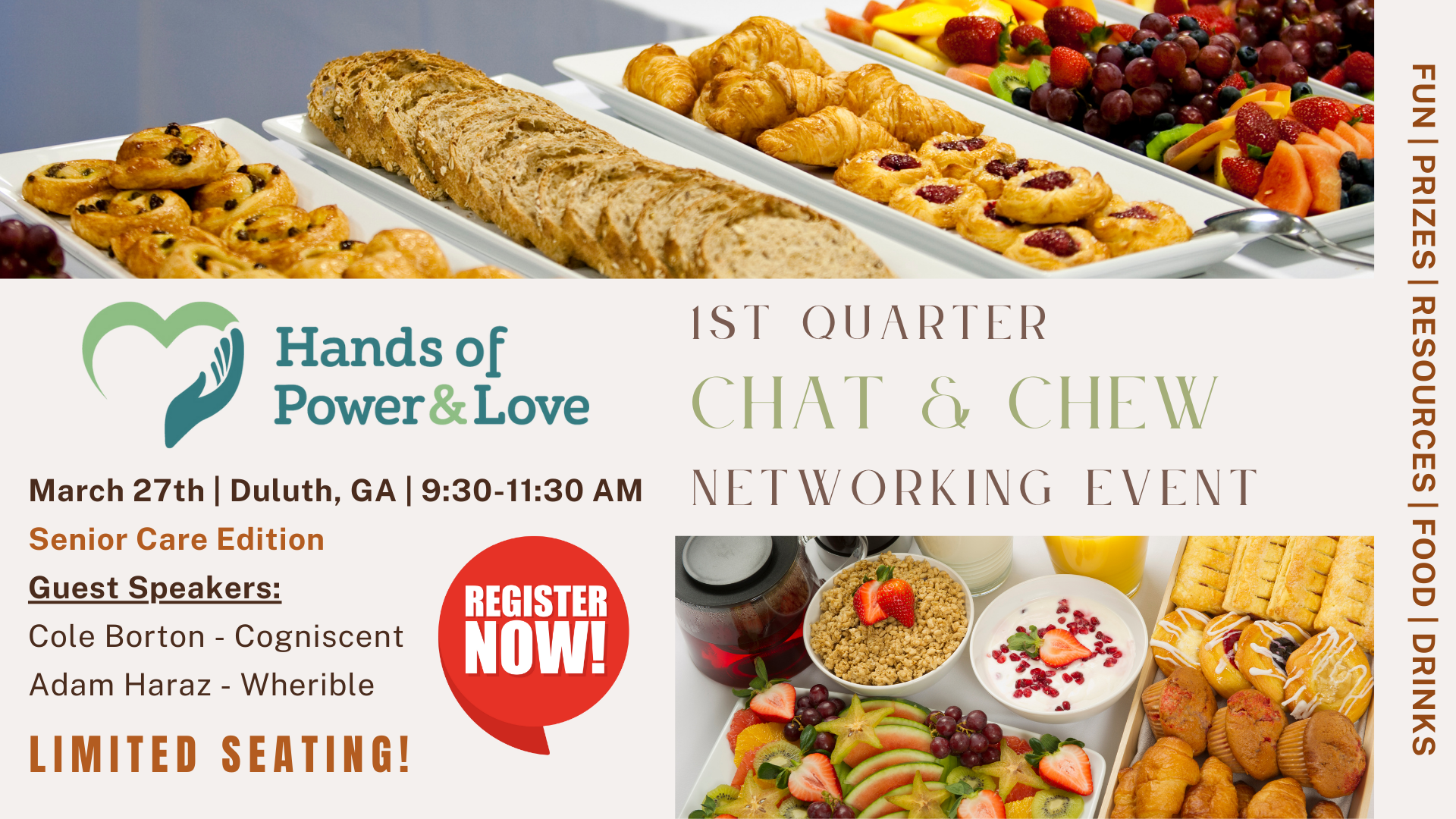 Chat & Chew Networking Event: Senior Care Edition | HOPAL Agency