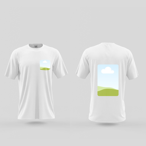 Front Logo Size And Back A4 Size - Printed T-Shirt | Qoton