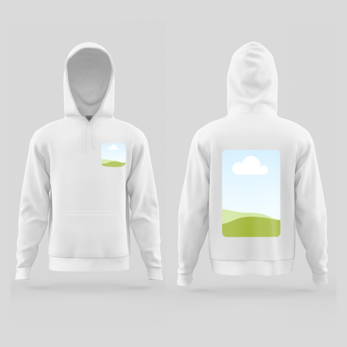 Front logo size and back a3 size - Embroidered hoodie | Qoton