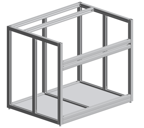 Modular 40" Built-In Gas Grill Frame | Sutton Concepts