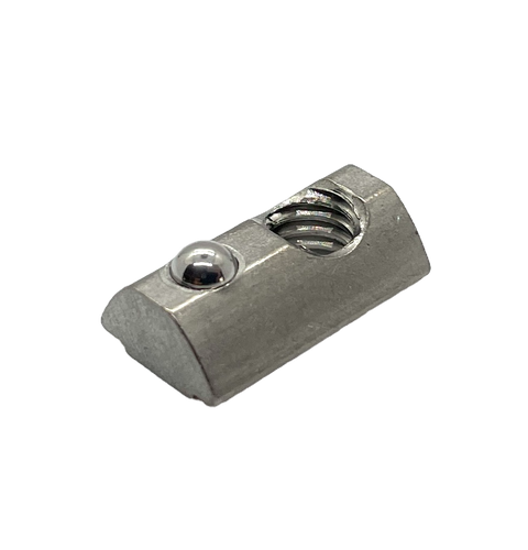 Roll-In T-Nut | Ball Spring | Stainless Steel | Sutton Concepts