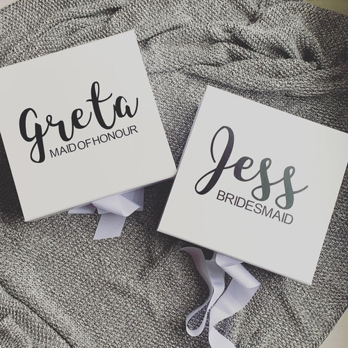 Personalised Name and Title Hamper Box | FOUR WICKS CANDLES