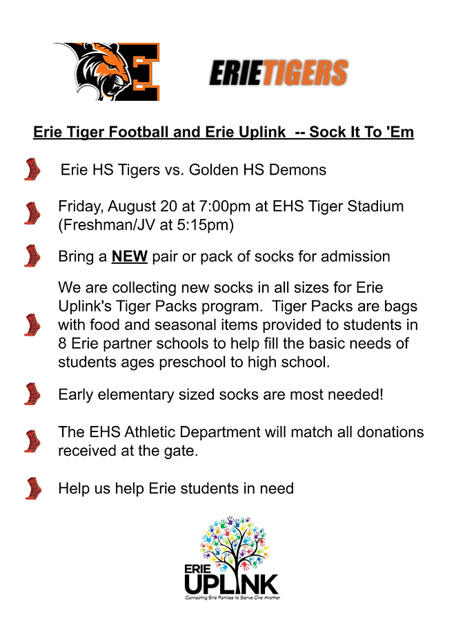 News/Events | Erie Tigers Football