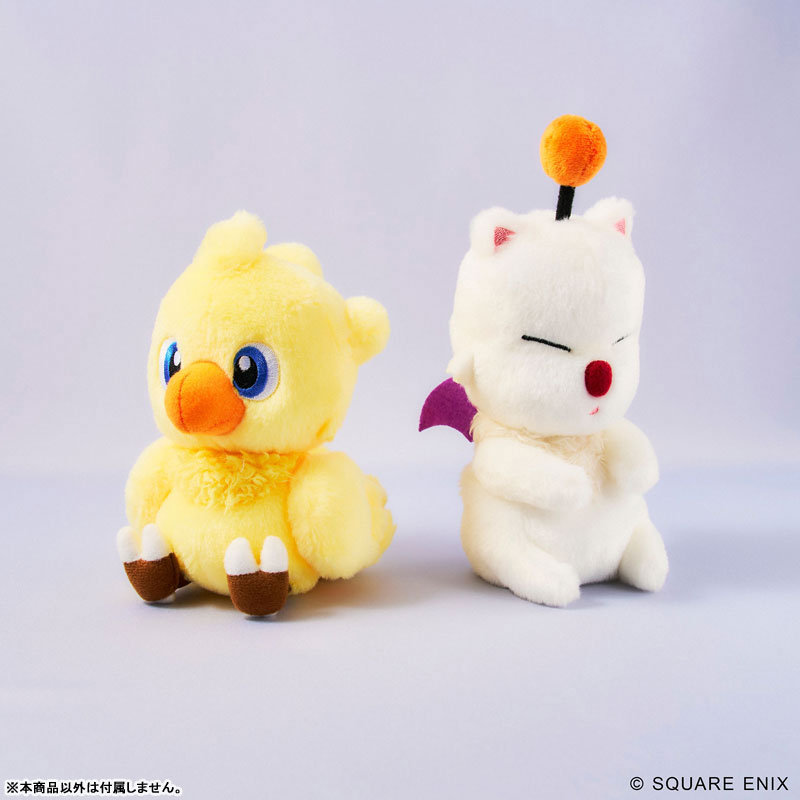 New Merchandise: Final Fantasy Fluffy Plush Chocobo & Moogle