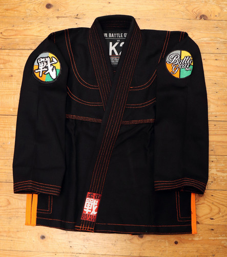 PROGRESSIVE Black Kids Kimono / Gi by Battle Gear | battlegearbjj