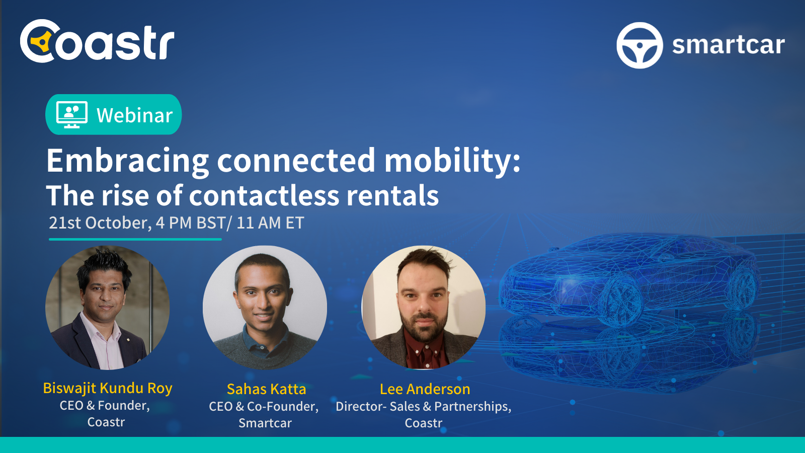 Coastr | Contactless Car Rental Technology