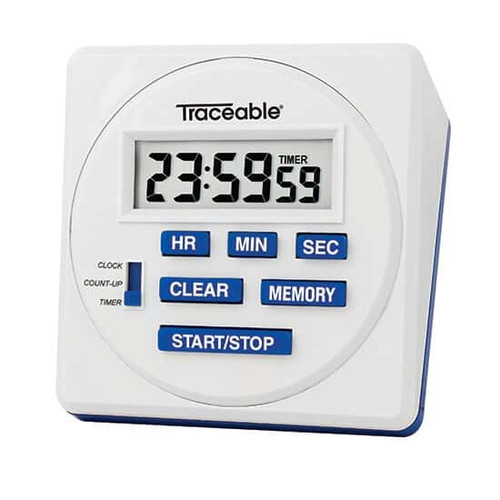 Traceable Single-Channel Digital Lab-Top Alarm Timer with Calibration ...