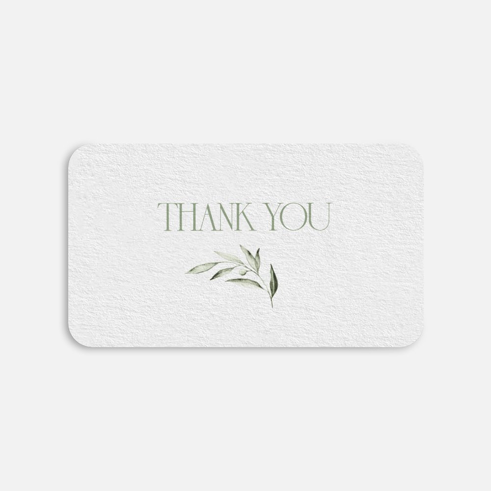 Thank You Mini Note Card Box Set