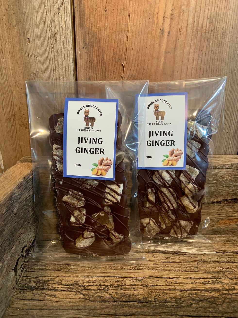 Jiving Ginger Bar | Gorge-Chocolates