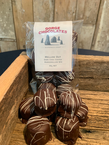 Mellow Out, Dark Chocolate Coated | Gorge-Chocolates