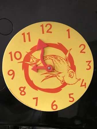 Dr. Seuss Foam Learning Clock | Beulah Reimer Legacy