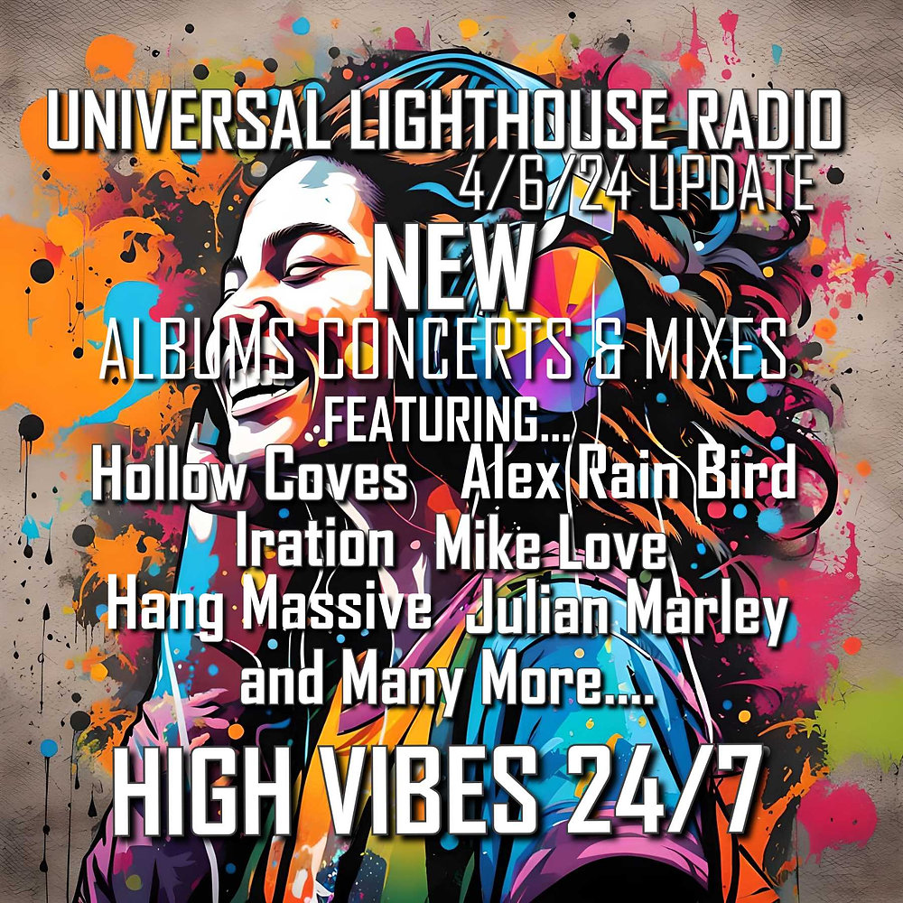 Universal Lighthouse Radio ~ 4/6/24 Update ~ NEW WAVES ~ "INJOY" ("IN ...
