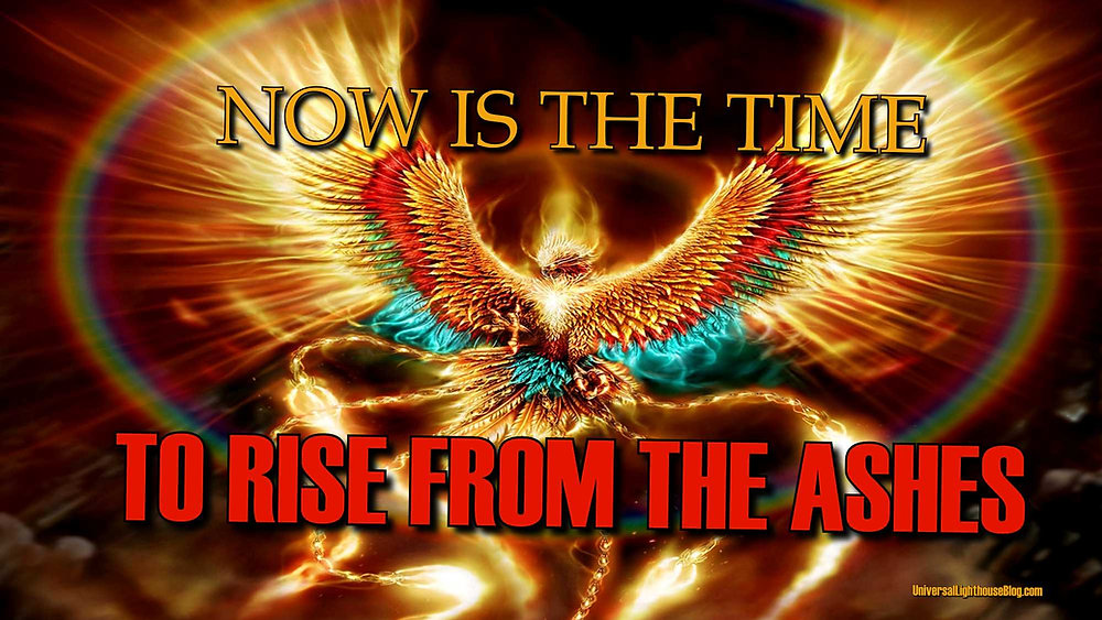 NOW IS THE TIME TO RISE FROM THE ASHES