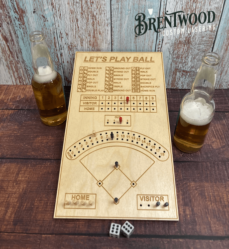 Baseball Board Game | Brentwood Custom