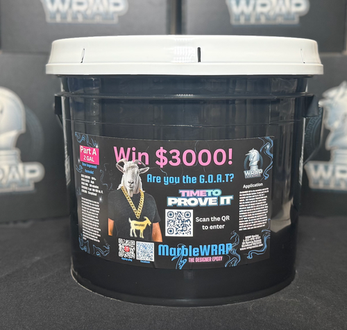 MarbleWRAP 3 Gallon | WRAP Resins