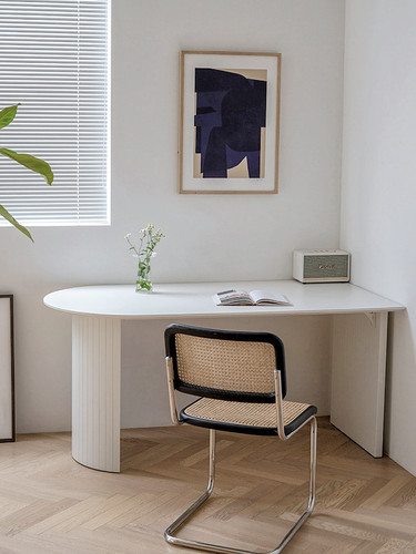 Chic Semi-Round Dining Table | Double Sugar Lab