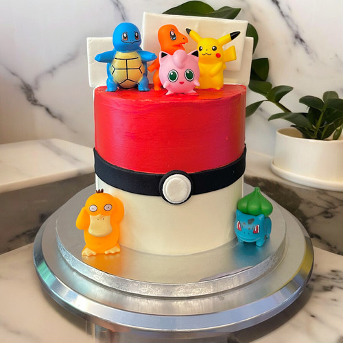 2 Side cake Pokemon / Gold Bar And Dollar Cake | My Site