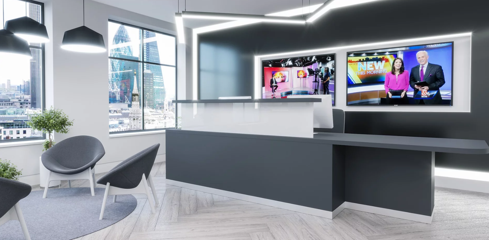 Classic Reception Desk | Clarke Rendall