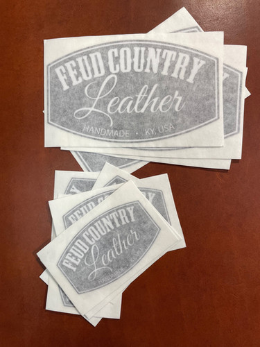 Feud Country Leather stickers | Feud Country Leather