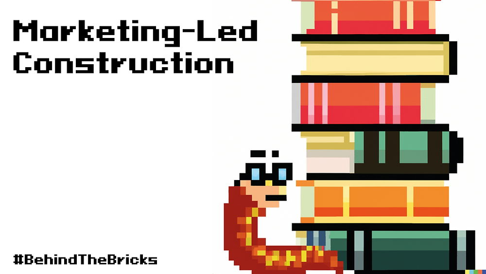 What is a Marketing-led approach within construction?