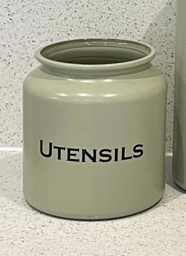 Sage Green Utensil Jar | Glamjar Products