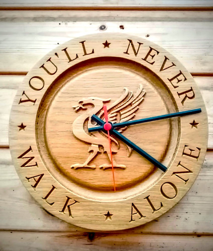 Liverbird Clock v2 | Harefield Woodcraft