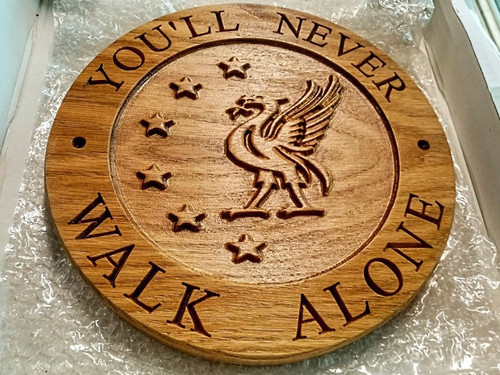 6 star YNWA Plaque | Harefield Woodcraft