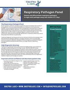 Soluitons | One Pro Labs - Advanced Diagnostic Solutions