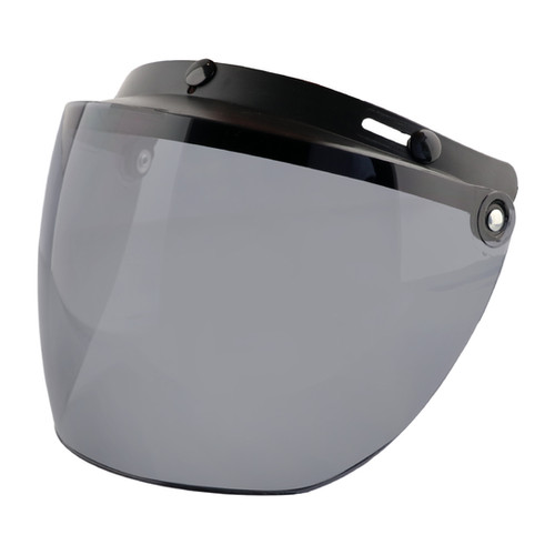 CLASSIC 3 SNAP FLIP-UP SHIELDS(SMOKE ) | Classic Helmets