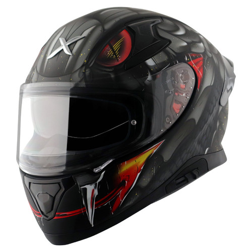 AXOR APEX With Dual Shields QR Venomous Dull Grey | Classic Helmets