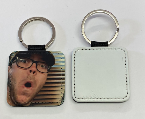 Keychain Leather single sided | Moe’s on Main