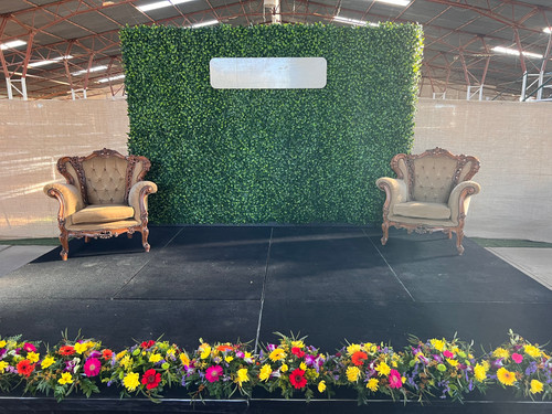 Greenery Backdrop | Longreach Event Hire