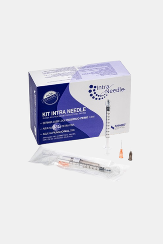 Kit Intra Needle 33G - Caixa com 20 unidades | Share Medical