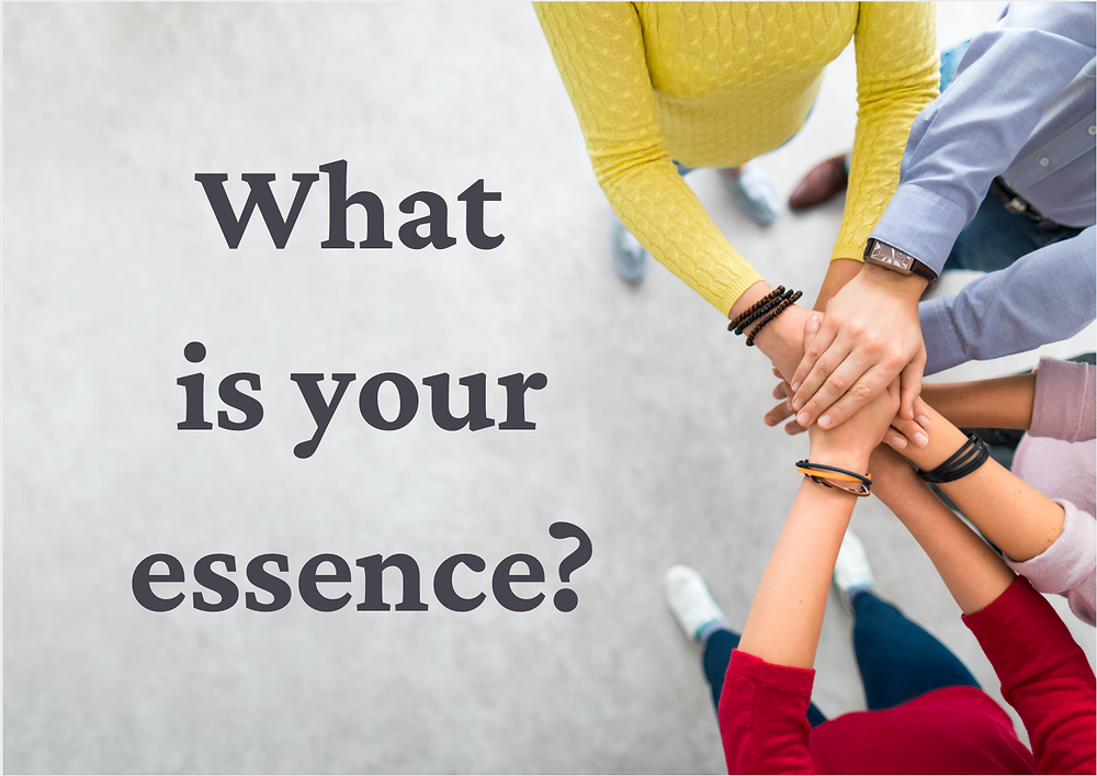 WHAT IS YOUR ESSENCE?