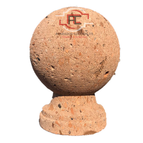ESFERA DE CANTERA | ACABADOS COLONIALES