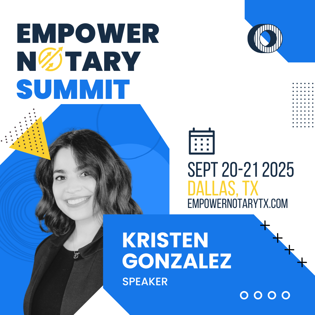 Kristen Gonzalez | Speaker | Empower Notary Summit