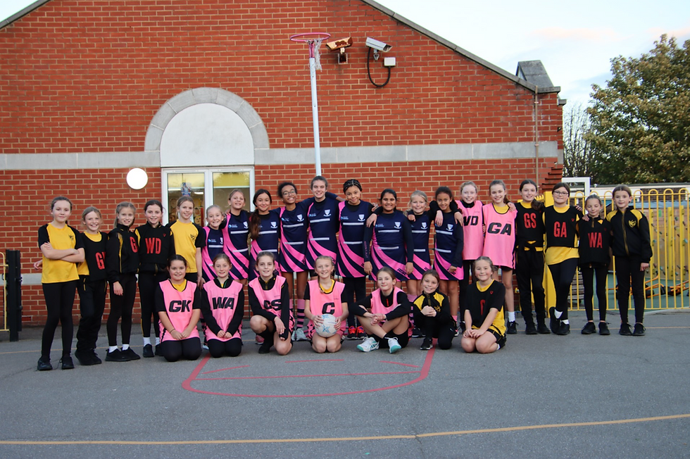 Netball Match V. Alleyn Court