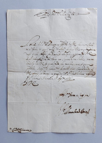 Tre epistole al card. Girolamo colonna sottoscritte da Maria Landi ...