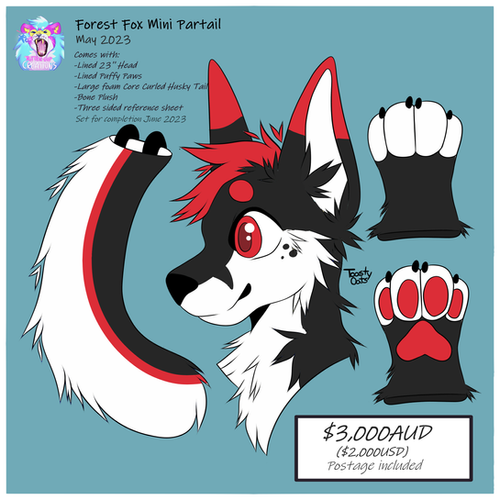 Molten Lava Fox Pre-purchase Pre-made | My Site