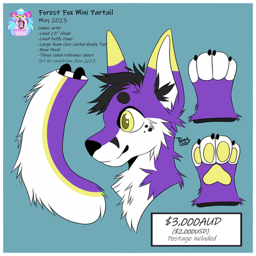 Star Dust Fox Pre-purchase Pre-made | My Site