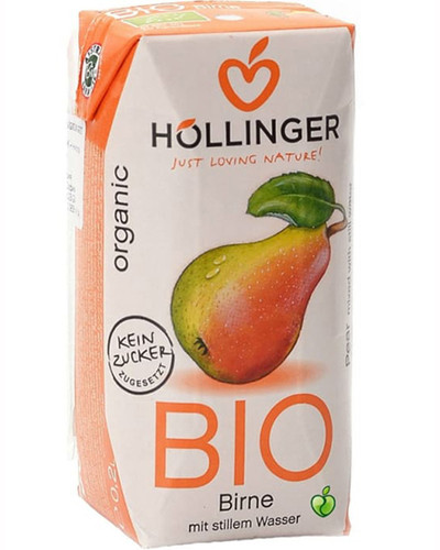 HOLLINGER, PEAR JUICE 200ML BIO | Αγία Σκέπη