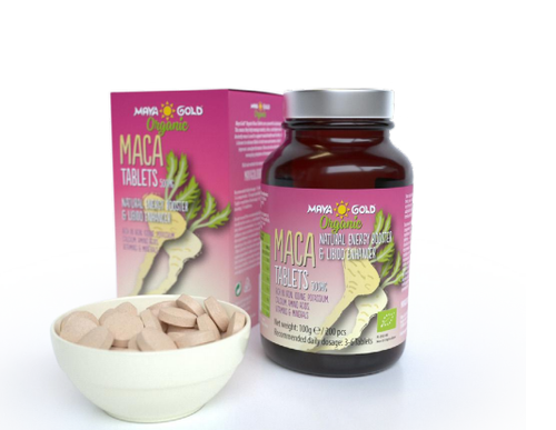 Maya Gold, Maca Tablets 500MG 200PCS BIO | Αγία Σκέπη