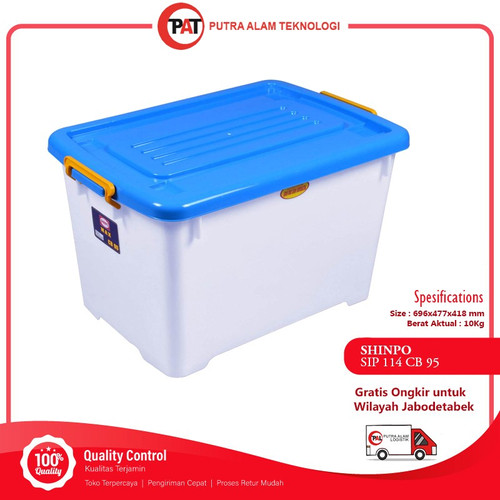 SHINPO MAX Container Box 95 Liter CB 95 SIP 114 | Putra Alam Teknologi