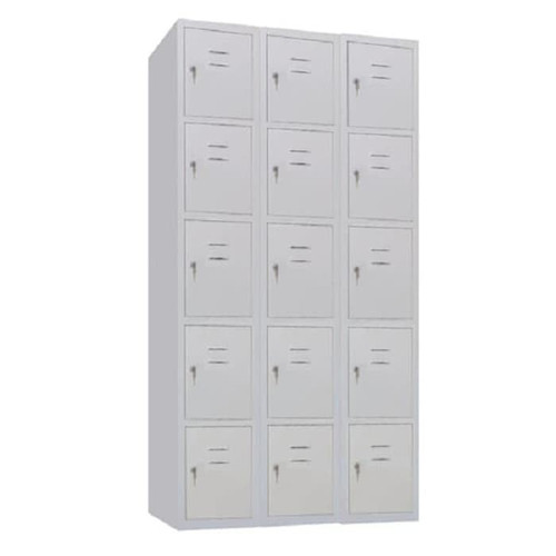 HighPoint Granada Locker Besi 15 Pintu - AISL15BLFF Grey | Putra Alam ...
