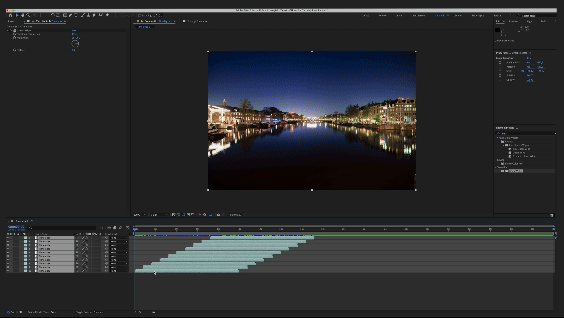 TIMESLICE Effect in After Effects