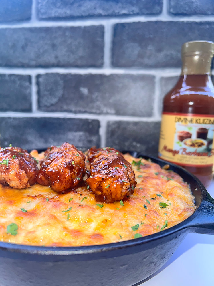 MANGO BARBECUE CHICKEN MAC AND CHEESE RECIPE